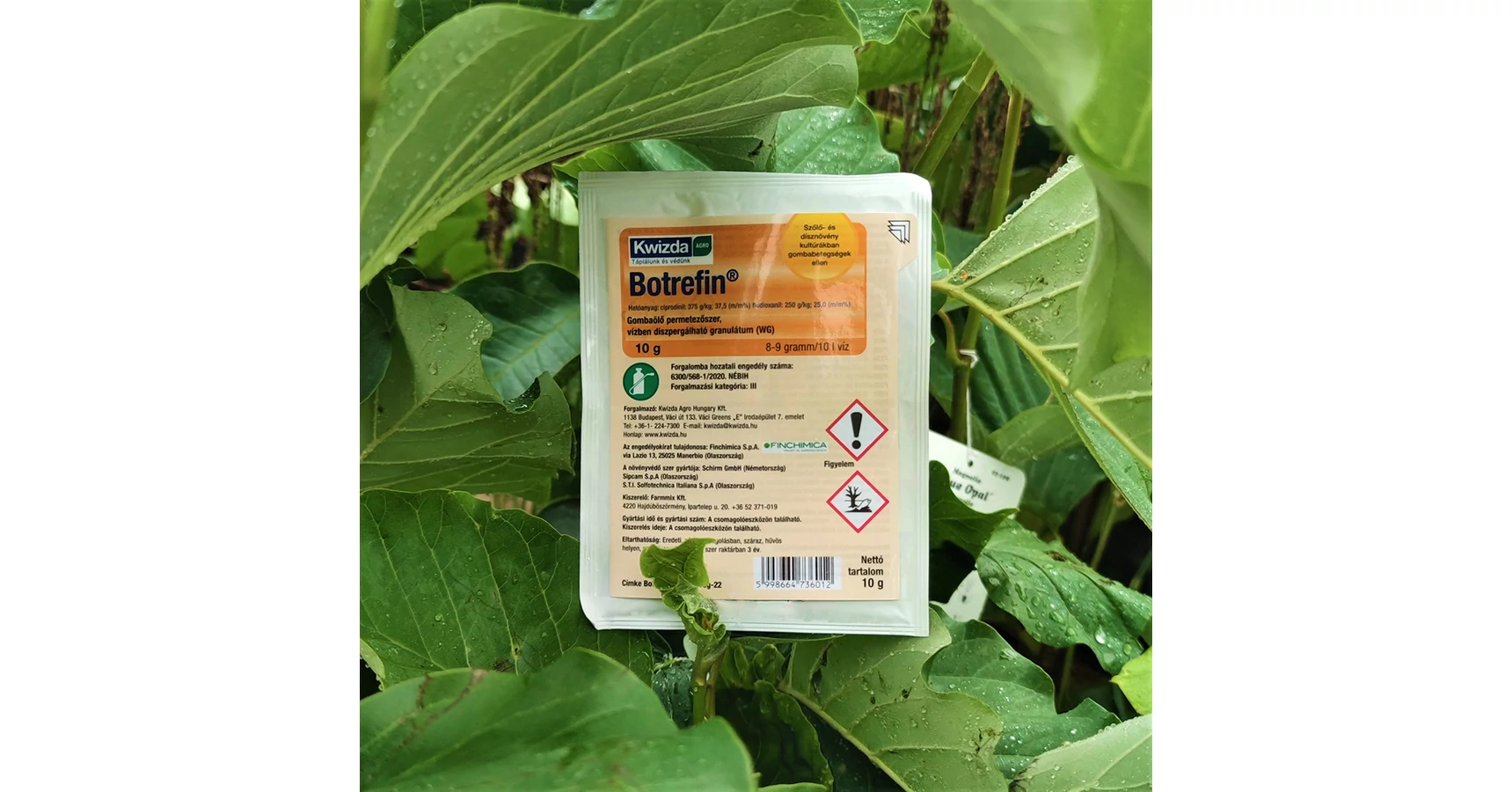 Botrefin gombaölő permetezőszer