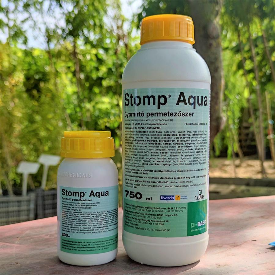 Stomp Aqua gyomirtó hatású permetezőszer